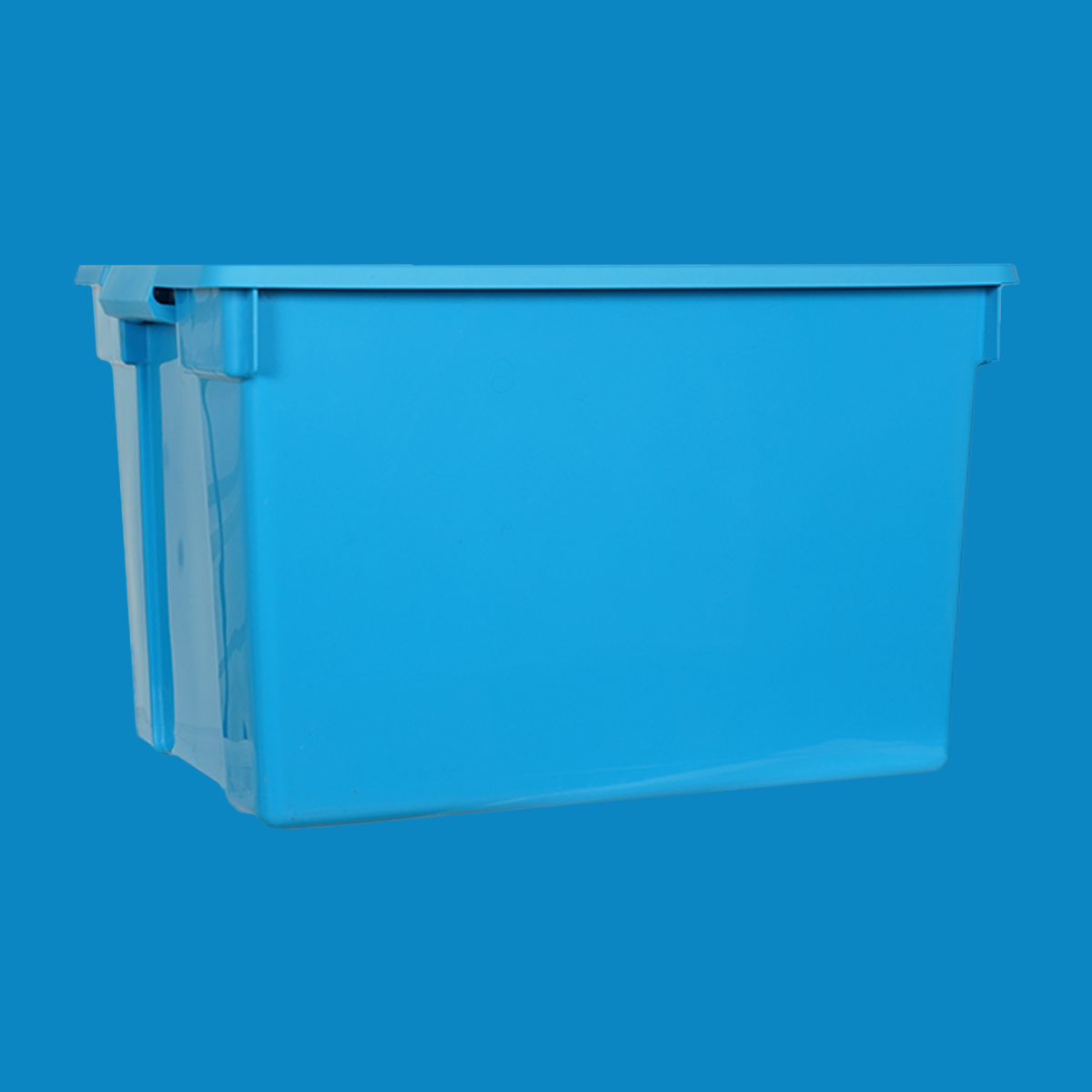 Latching Storage Totes - Edge Plastic